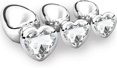 3 Pièces Butt Plug En Métalplug Anus Sex Toýs Homme Femmesextoys