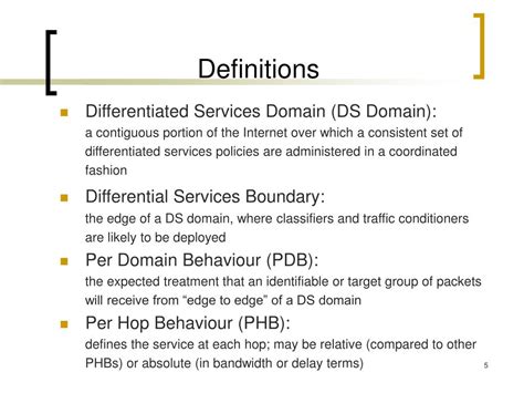Ppt Differentiated Services Diffserv Powerpoint Presentation Free Download Id 490834
