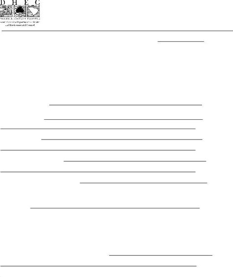 Form Dhec 3685 Fill Out Printable PDF Forms Online