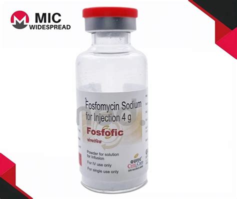 Fosfomycin Injection Fosfofic 4gm Injection At ₹ 1899 Piece Fosfomycin Injection In Surat