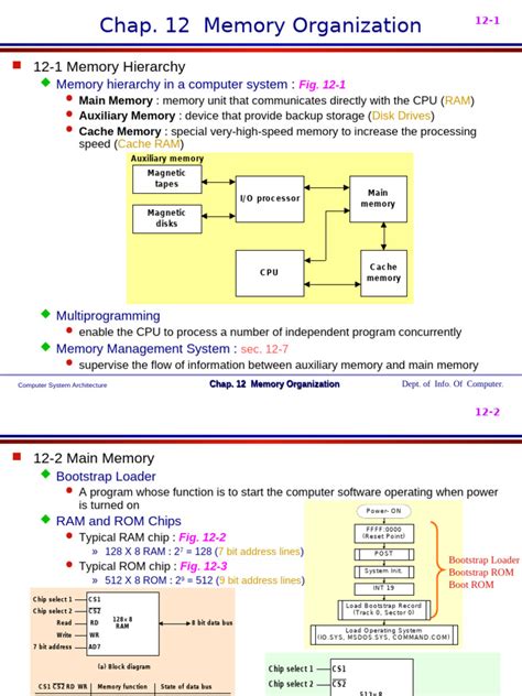 Computer Architecture 3rd Edition By Moris Mano Ch 12 1 Pdf Cpu