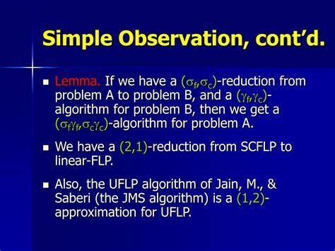 Ppt Approximating Soft Capacitated Facility Location Problem Powerpoint Presentation Id3302861