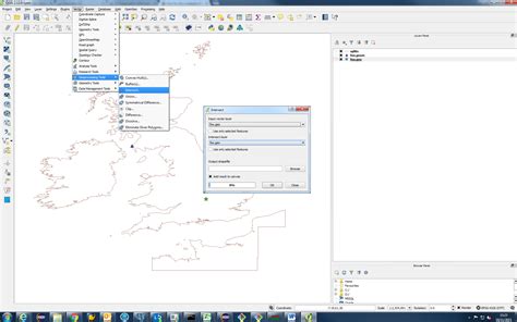 Clip Clipping Subpart Of Data In Qgis Geographic Information