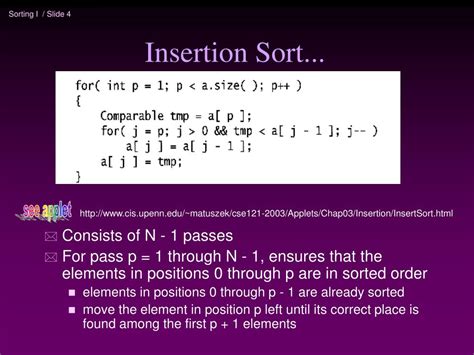 Ppt Insertion Sort Merge Sort Powerpoint Presentation Free Download