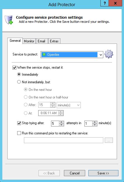 How To Keep Openfire Windows Service Running Auto Restart Crashes