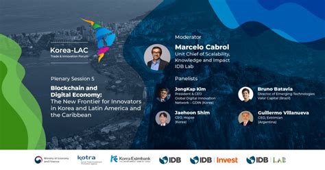 Extrimian On Linkedin Blockchain Digitaleconomy Innovation Korealac Trade Investment