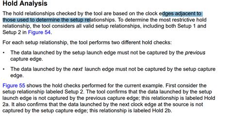 multi clock hold timing analysis r fpga