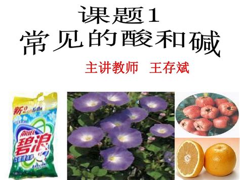课题1 第一课时 常见的酸和碱ppt word文档在线阅读与下载 无忧文档