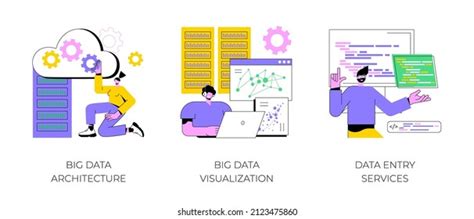 Information Storage Infrastructure Abstract Concept Vector Stock Vector