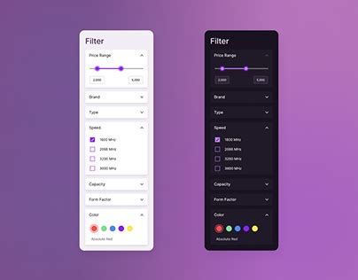 Filter Ui Design Projects Photos Videos Logos Illustrations And Branding Behance