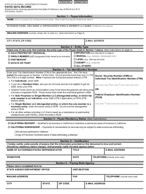 California Form Std Fill Out And Sign Online Dochub