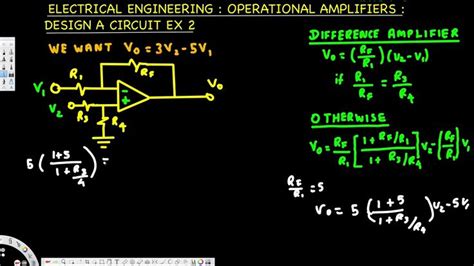 Electrical Engineering Operational Design A Circuit Example Electrical Engineering