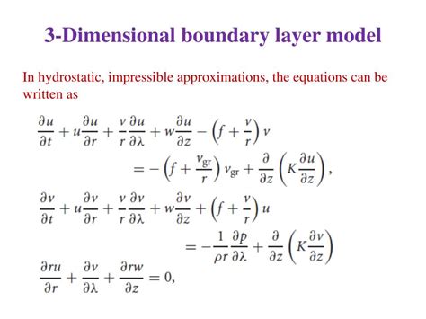 Ppt Modeling The 3 D Distribution Of Winds In Hurricane Boundary Layer Powerpoint Presentation