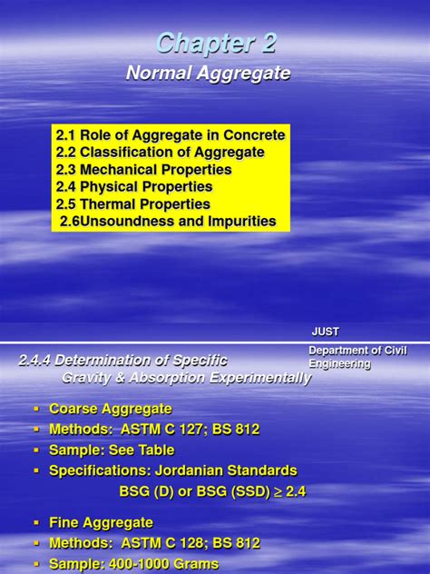 Ch2 Aggregate Part3 Pdf Weight Density
