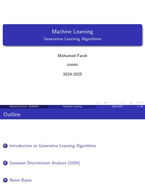 Generative Learning Algorithms Pdf Regression Analysis