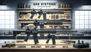 Comparing Ar 15 Gas Systems Carbine Mid Length And Rifle Tactical