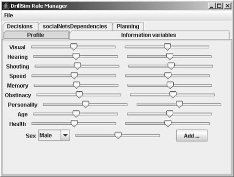 Gui For Editing Agent Role Download Scientific Diagram