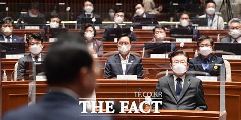 민주 尹 시정연설 보이콧이재명 중앙당사 침탈야당 말살 의지 Tf사진관 포토 기사 더팩트