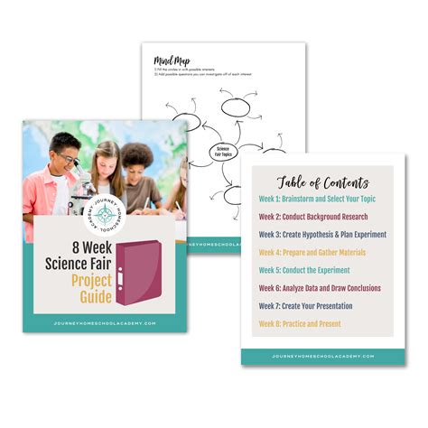 8 Week Science Fair Guide Journey Homeschool Academy