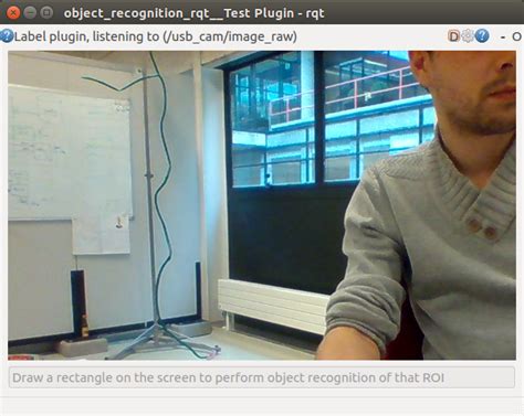 Imagerecognitionrqt Ros Package Overview