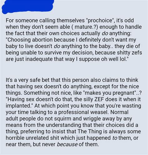 Pro Life Sex Gatekeeper Losing It R Insaneprolife