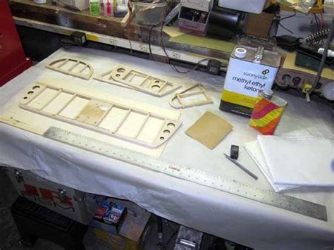 Fabric Covering Tips Sopwith Camel Workshop Build Along Part Model Airplane News