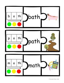 Blending Segmenting Science Of Reading Decoding Word Work Center Short A