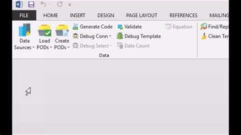 Inserting Pre Made Tags From The Data Bin