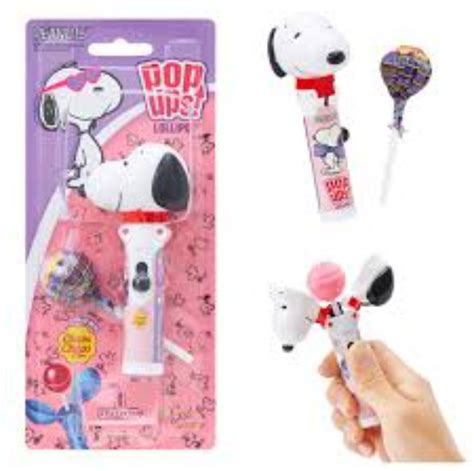 Peanuts Snoopy Charlie Brown Pop Ups Lollipop Holder Pez Candy