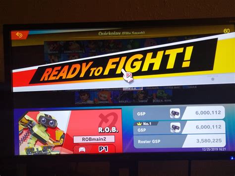 A Few Weeks Ago I Asked If 6 000 000 Gsp Was Possible Im Here To Say It Is R Smashbrosultimate