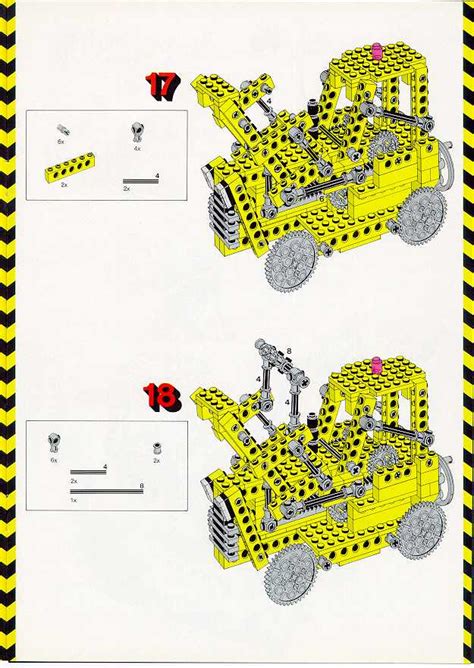 Lego Instructions For Set 856 Bulldozer Technic {none}