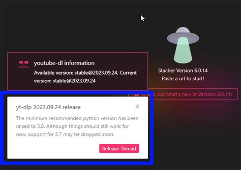 Do We Need To Install Python What Are We I Supposed To Do After Clicking On Release Thread