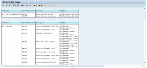 OMRS SAP Tcode Transaction Event Key Usage