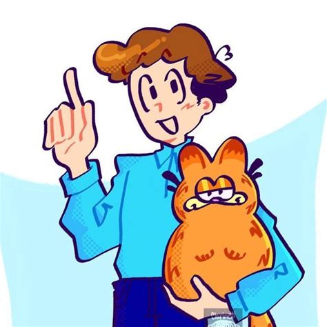 Clark On Instagram Garf Humans Garfield Garfieldart Garfieldfanart Garf Jonarbuckle