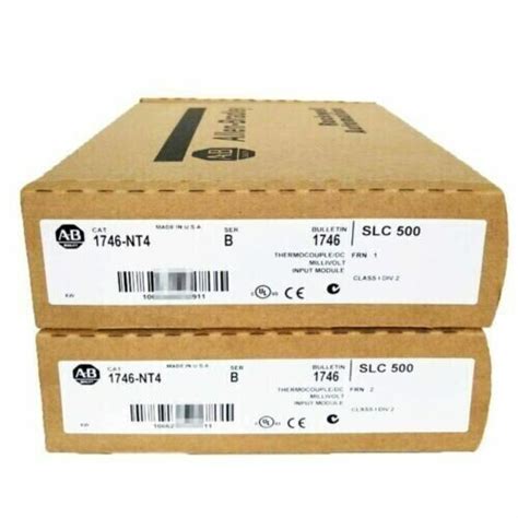 NEW Factory Sealed AB 1746 NT4 SER B SLC 500 PLC Input Module 1746NT4 EBay