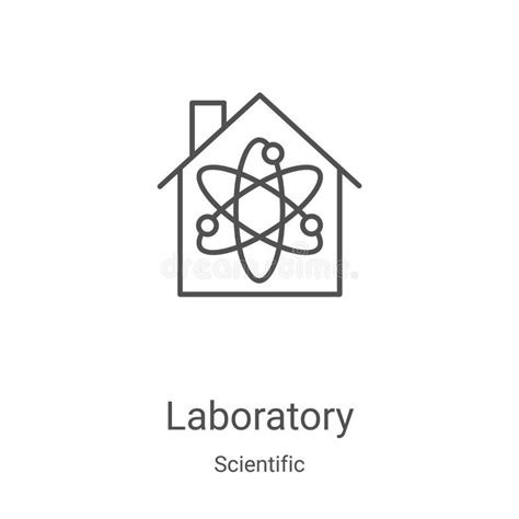 Laboratory Icon Vector From Scientific Collection Thin Line Laboratory Outline Icon Vector