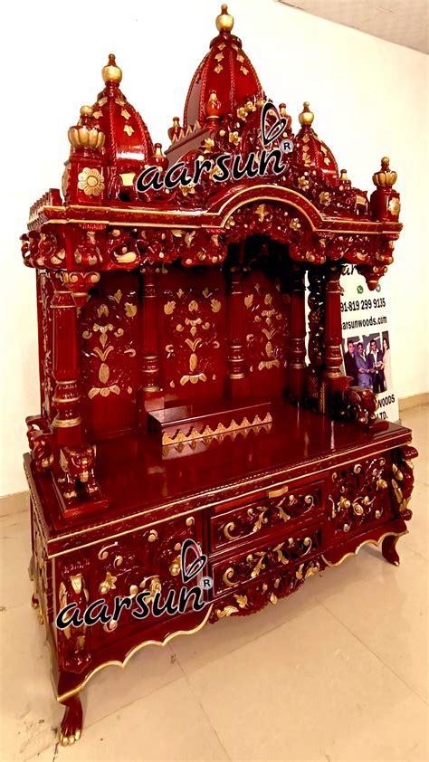 Designer Pooja Temple Yt 696 Aarsun