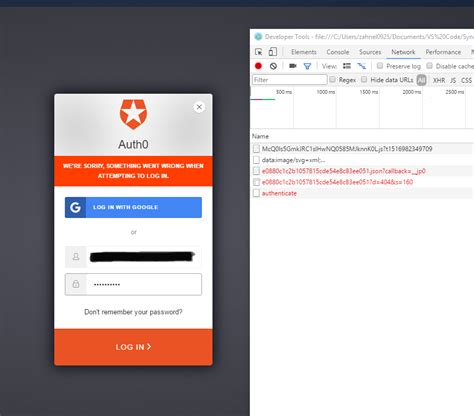 Javascript Electron Auth0lock Origin File Not Allowed Stack