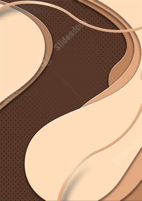 Irregular Line In Business Abstracts Page Border Background Word