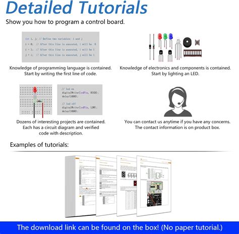 Arduino Uno Ultimate Starter Kit With Detailed Tutorial Items Projects Learn