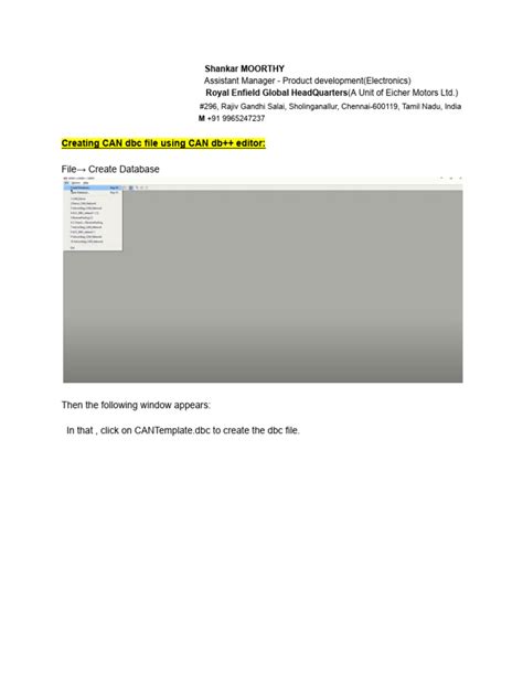 Can Dbc Creation Pdf Computer Networking Telecommunications