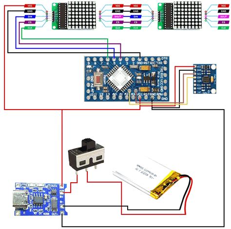 Making An Arduino Based Hourglass Using Led Matrix Displays