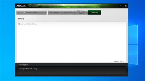 Как пользоваться Asrock A Tuning Utility Te4h
