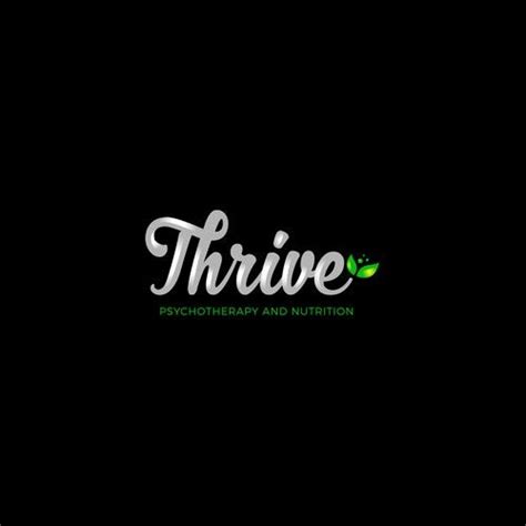 Thrive Logo Ideas For Psychic And Nutrition Company