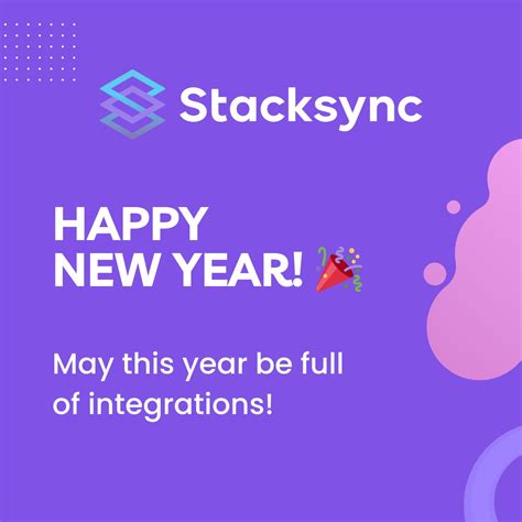 Stacksync Yc W24 On Linkedin Best Wishes From The Stacksync Team For This New Year 2024 🎉