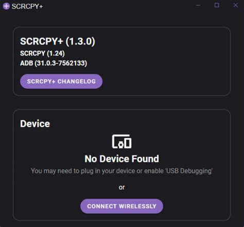 A Simple Gui For Scrcpy And Other Adb Functions