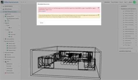 Multiple Boundary Condition Or Interference Assignments Error Using Conjugate Heat Transfer