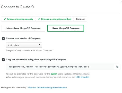 Conectar Mongodb Compass Con Mongodb Atlas