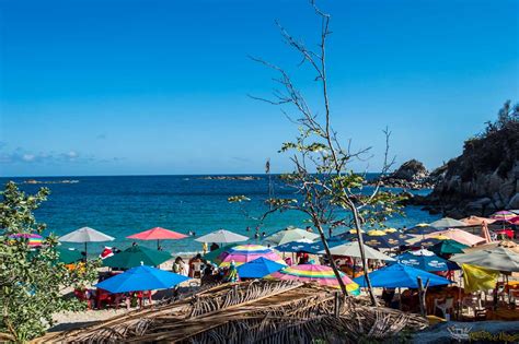 Playa El Arrocito En Huatulco Fotos De Un Espacio De Esparcimiento Auténtico