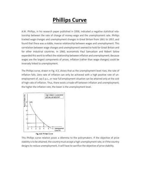 Phillips Curve Short And Long Run Pdf Phillips Curve Inflation